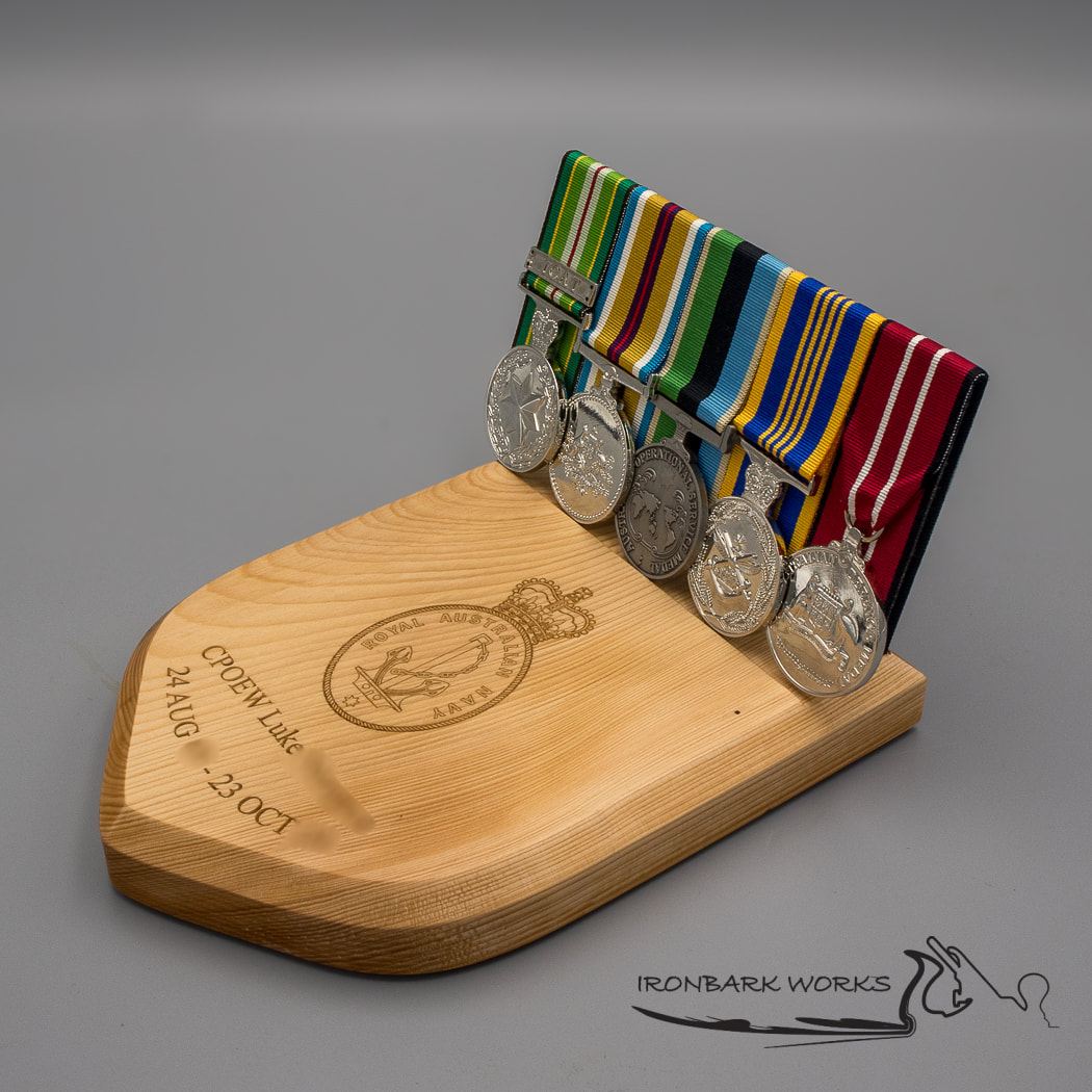 Medal Display Stand gallery - IRONBARK WORKS